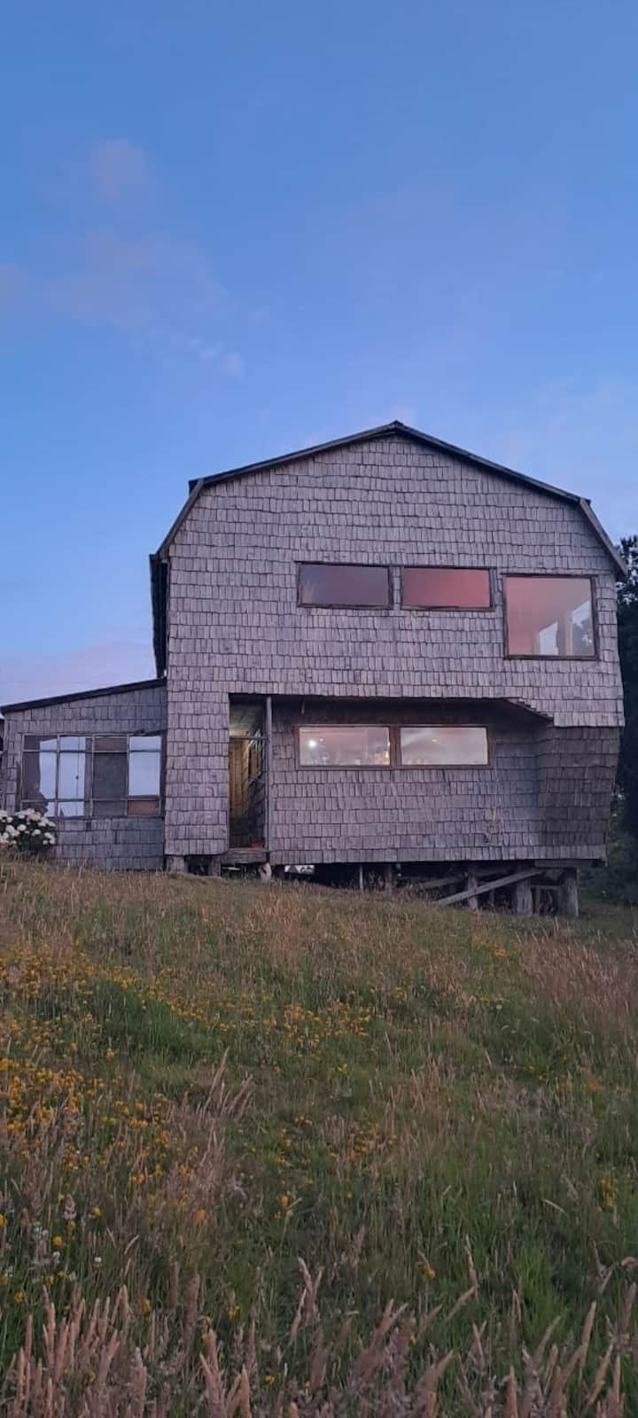 Casa En Llau Llao Castro Chiloe Para 4 Personas. - Dalcahue