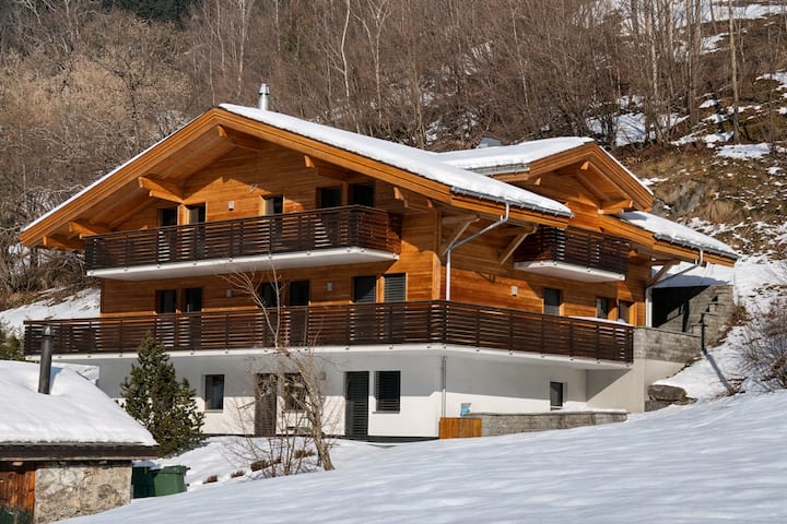 Modern Chalet Apartment | Eiger View | Top Access - Grindelwald