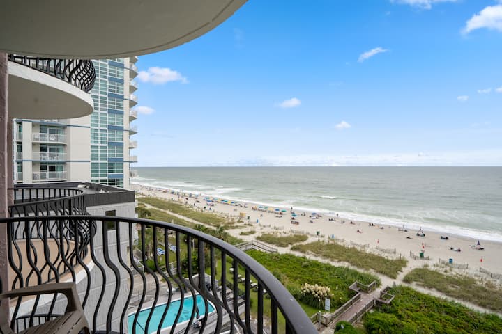 Ocean View Myrtle Beach 3 Bedroom Condo ! - Myrtle Beach, SC