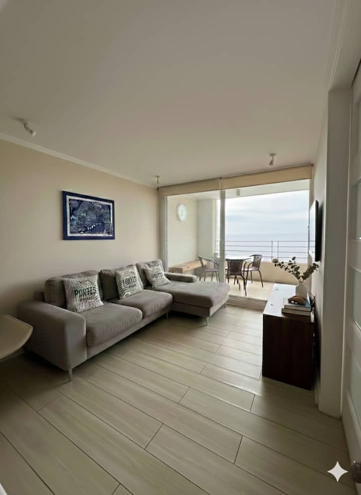 Espectacular Vista Al Mar-wifi- Dos Piscinas - Concón