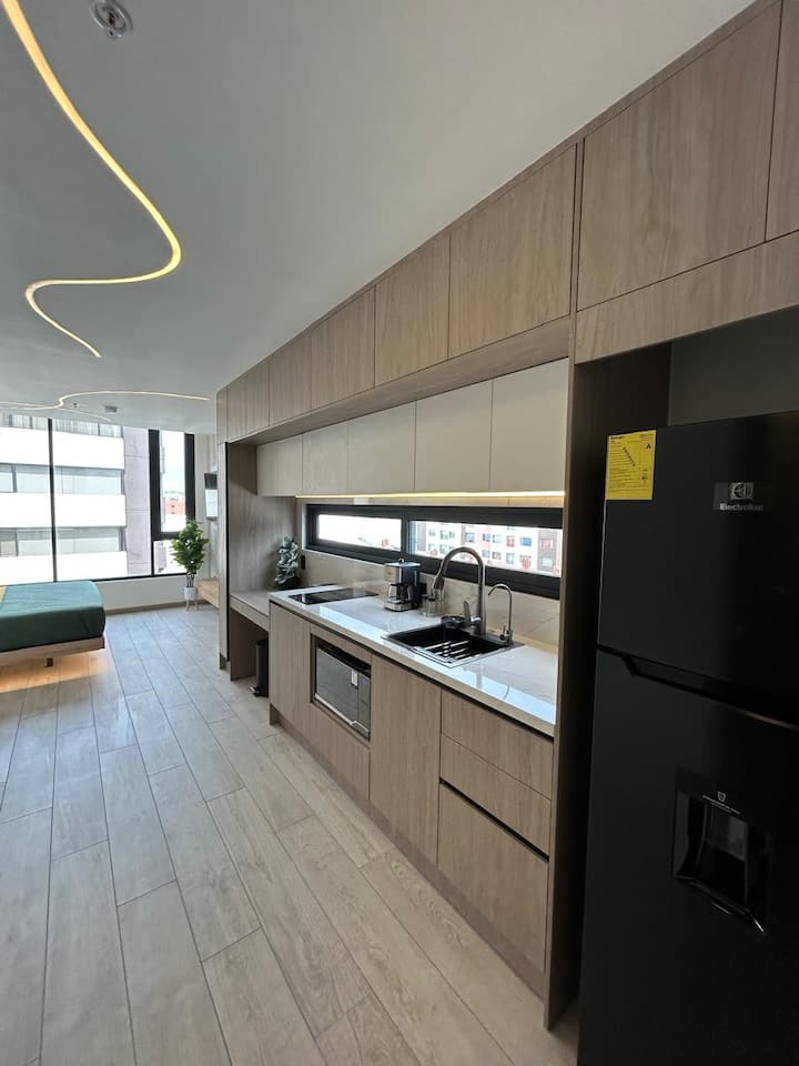 Elegante Studio La Carolina| Piscina, Gym Y Cowork - Quito (Ecuador)