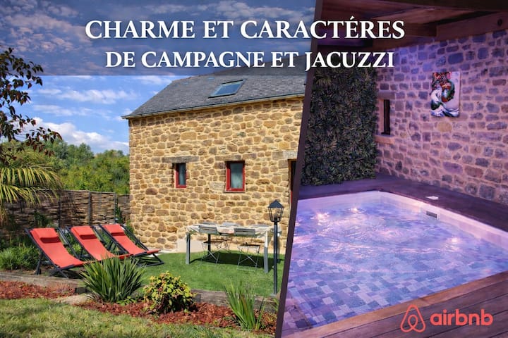 Jacuzzi Xxl+ Charme Et Caractères De Campagne - Tinténiac