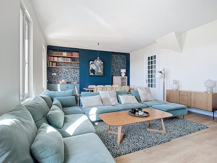 Appart Le Balcon Des Vents, 10pers, Coeur De Ville - Granville