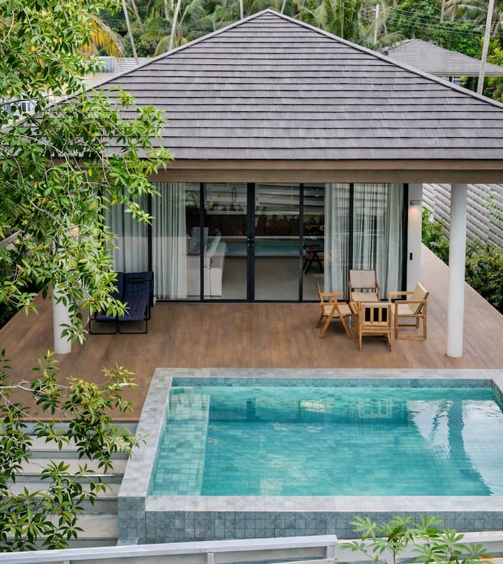 White Lotus Villa · Private Pool · 2br - Ko Pha Ngan