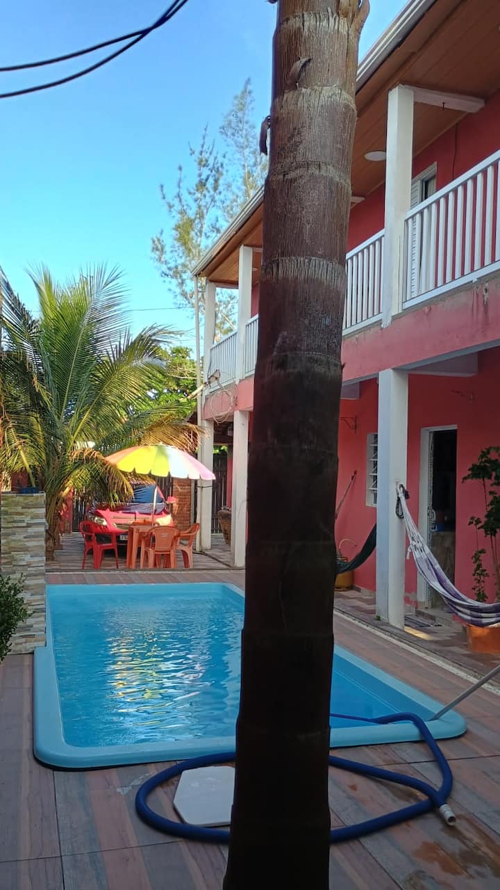 Sobrado Com Piscina A 3m Da Praia - Ilha Comprida