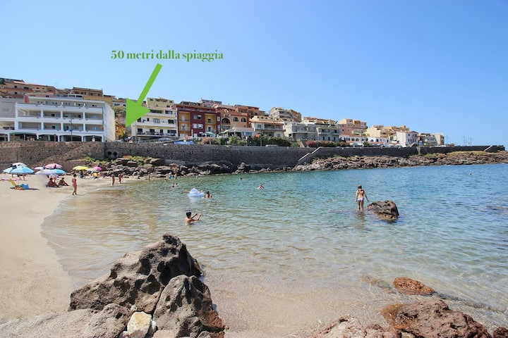 Casa Indipendente 50m Dal Mare •Veranda & Box Auto - Castelsardo