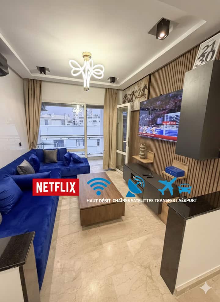 Appartement De Luxe Au Cœur De La Touristic Zone - Agadir