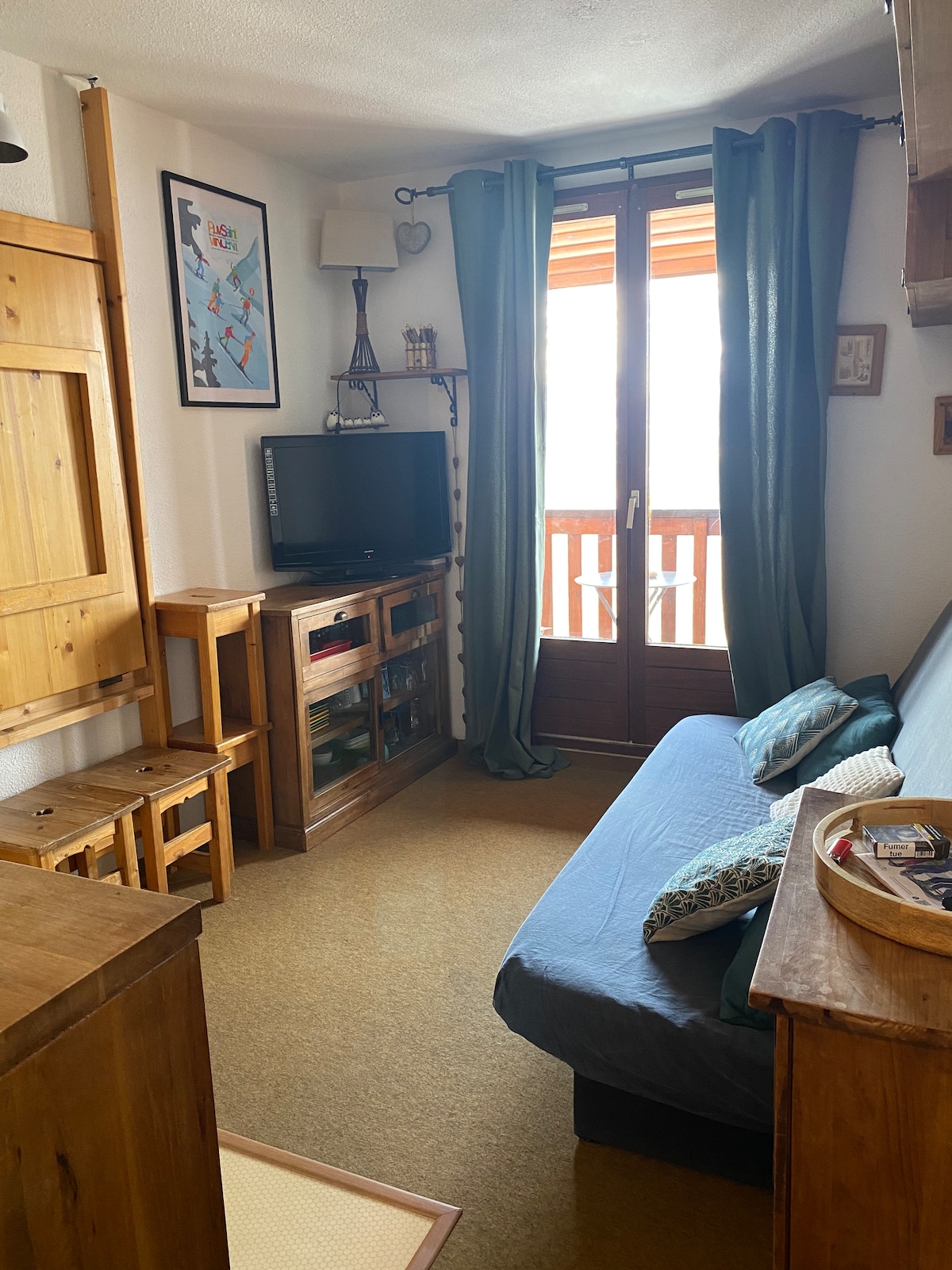 Studio 4/5 pers Pieds des pistes Puy st Vincent - Appartements à louer ...