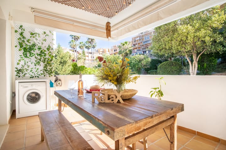 Calm And Bright 1bedroom With Terrace & Pool Views - La Cala de Mijas