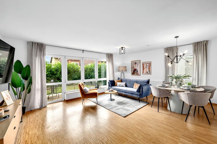 Inhome: Garten - Terrasse - Parkplatz -Netflix- W2 - Kirchberg an der Jagst