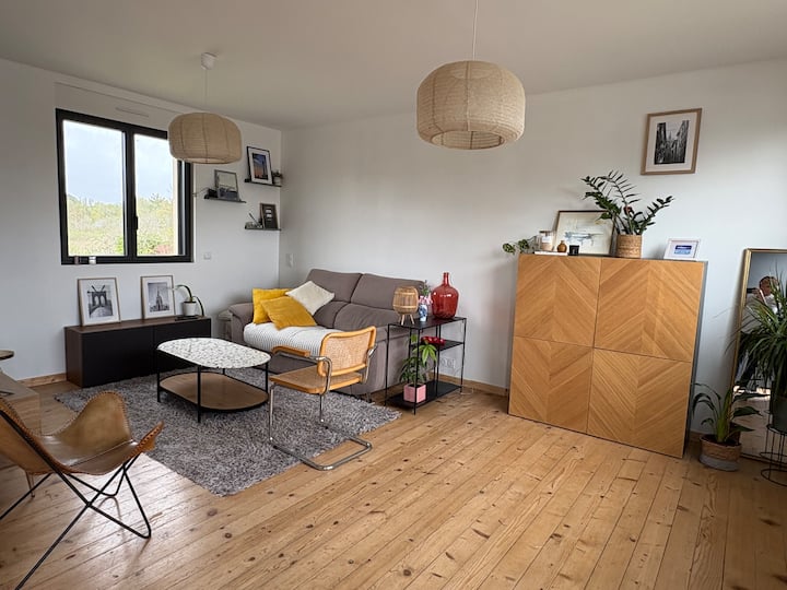 Ravissante Maison à 1 Min à Pied De La Plage - Lomener