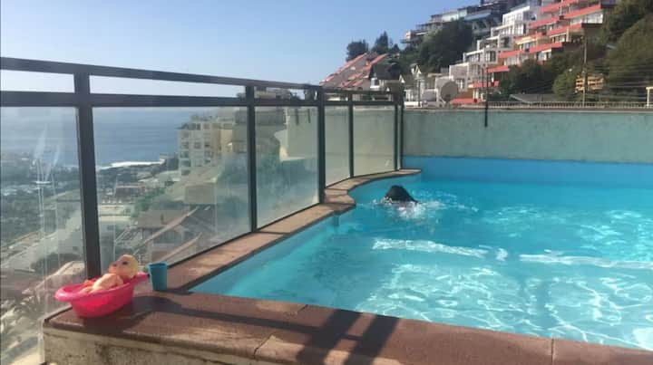 Departamento A Pasos Del Sector 5 De Reñaca - Chile