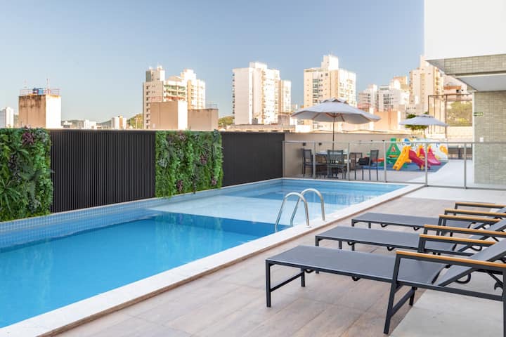 Apto Com Vista Mar Direto Da Varanda Privativa! - Vila Velha