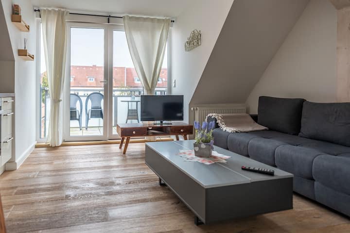 Apartment Hanna Mit Balkon, Nähe Sner Schloss - Schwerin