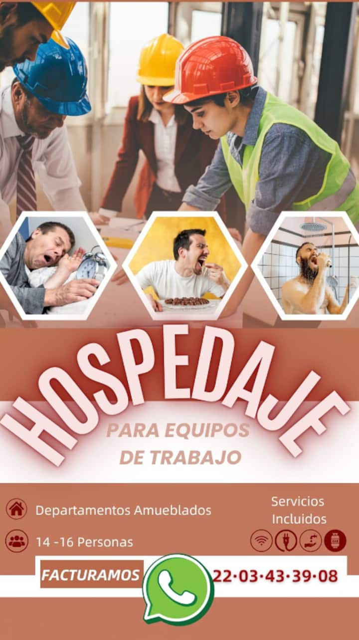 El Bunker Hospedaje Para Equipos De Trabajo Puebla - Puebla