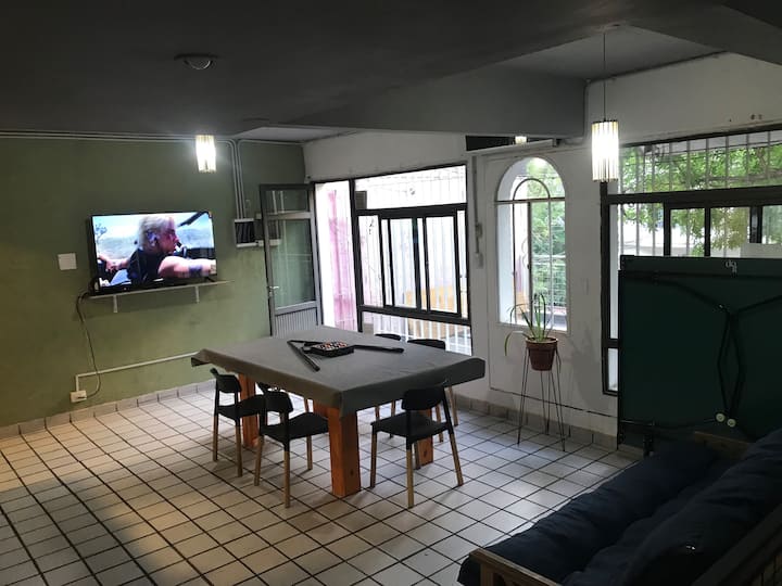 Terraza Con Parrilla, Pool Y Ping Pong En Almagro - Buenos Aires