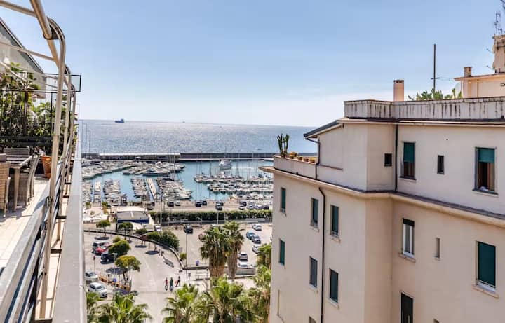 Luxury Seafront Penthouse Private Terrace Mareluna - Cetara