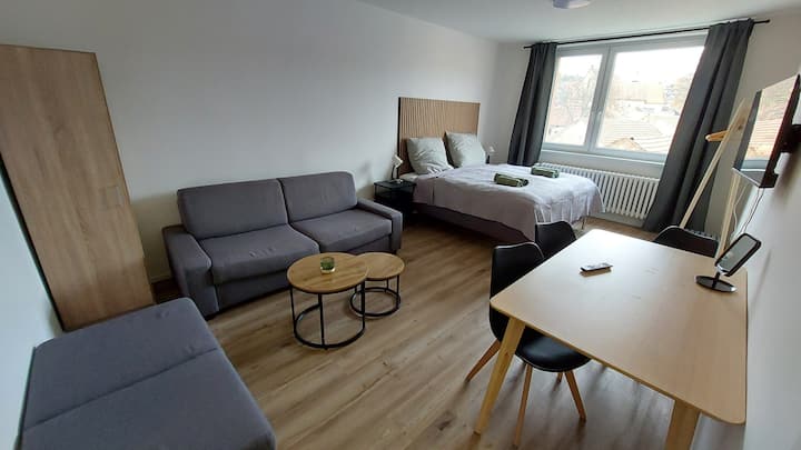 Private Apartment 3+1 (20+16+12 M²) Brno-komín - Brno