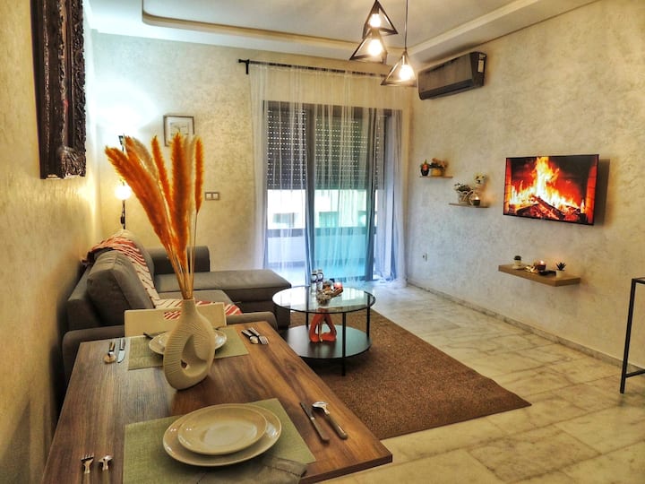 Pieds Dans L'eau, Parking, Plage A 1 Min & Style - Mohammedia