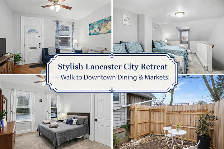 Stylish Lancaster City Retreat | Walk To Downtown - Lancaster, PA