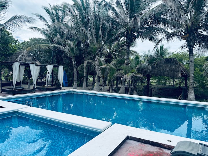 Casa De Playa Pams Playa Margaritas - Ciudad del Carmen