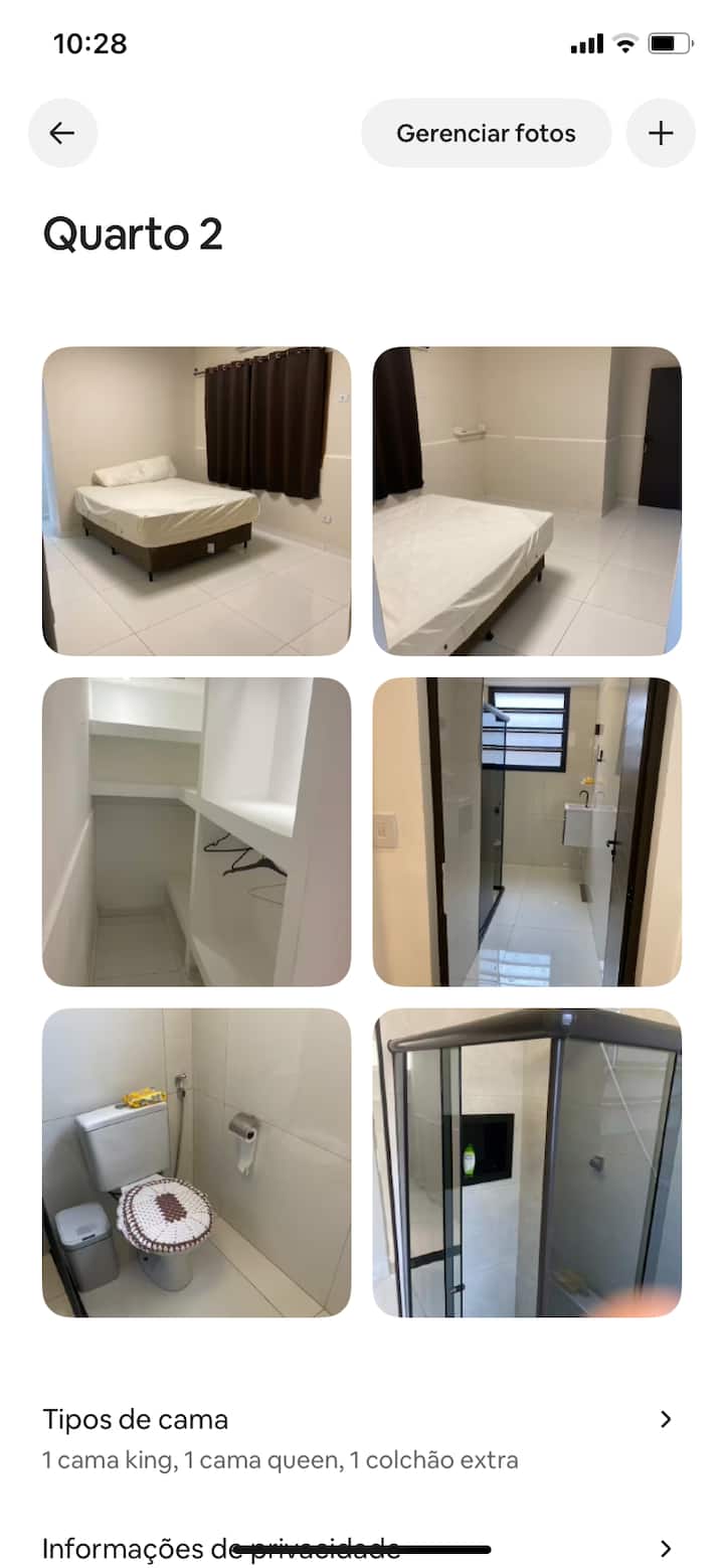 Suíte Para Casal Na Enseada - Guarujá