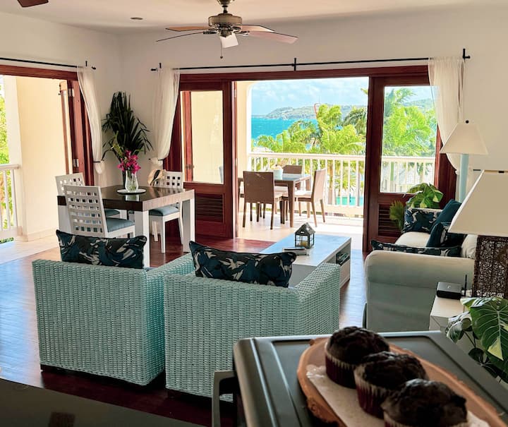 Breathtaking Views Private 1 Bed Villa - Antigua and Barbuda