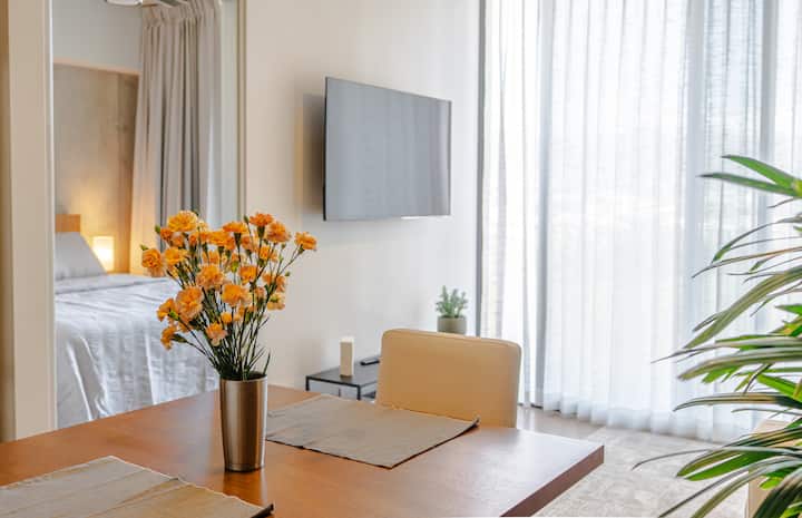 Apartamento Sereno Y Acogedor -Torre Babylon 1101 - San José