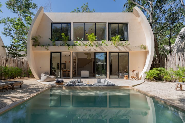 Casa Ooxná Jungle Oasis W/ Private Pool-bbq - Tulum