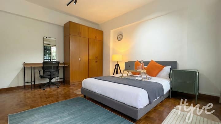 Spacious Master Bedroom | 1 Min To Mrt - Singapour