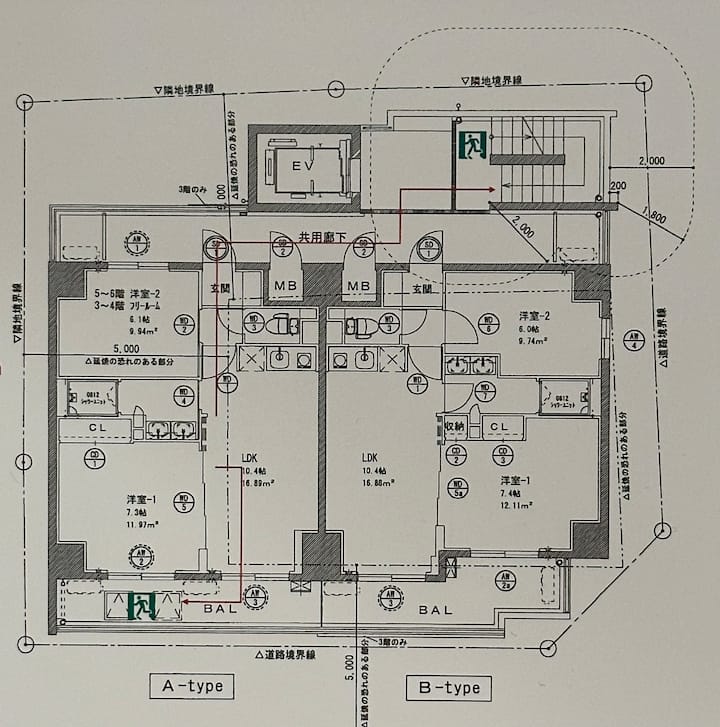 夏季特价优惠/日本橋A/btype:2室1厅带浴缸/黑门市场/电电城/通天阁/日本桥站/关西机场直达 - Osaka