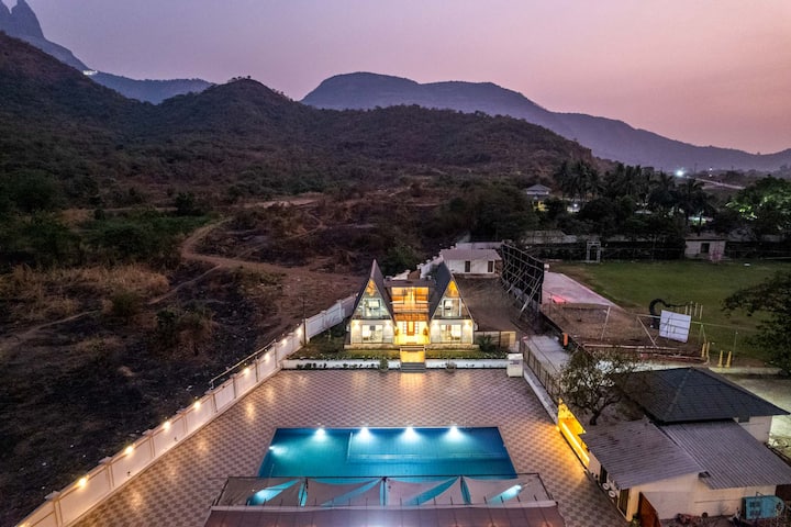 Stayvista At The Rising Sun W/ Pool & Bbq - Kalyan