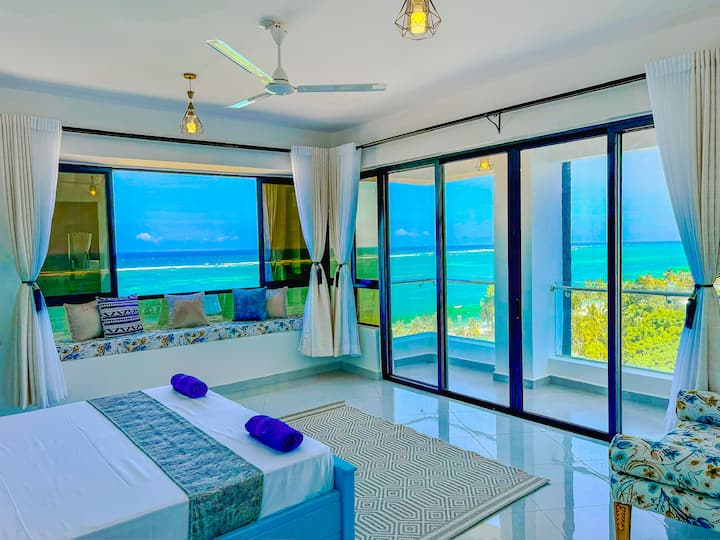 Beachfront: Luxury Suite7+pool+gym+ac - Mombasa