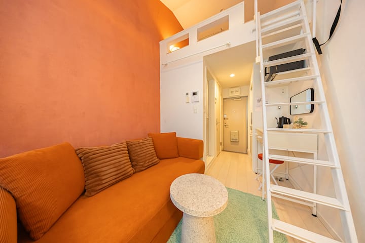 【Monthly】shinjuku|quiet Hideaway,6-minwalk|sleeps3 - Tokyo