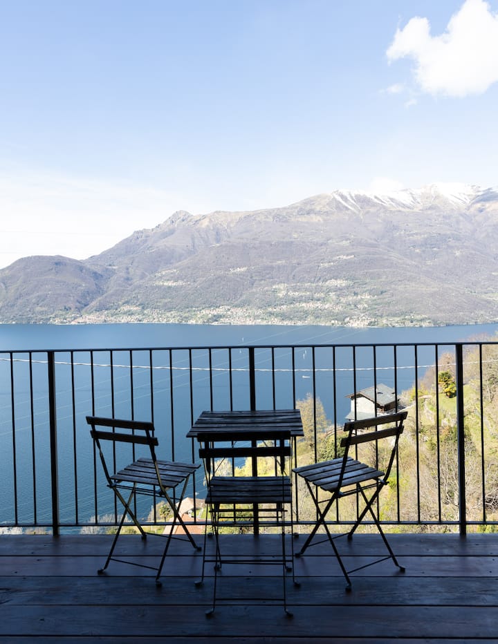 Borgo Verginate - Large Bright Apt With Lake View - Bellano
