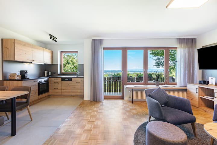 Landurlaub Panoramablick 5 Sterne "Rhein" - Schliengen