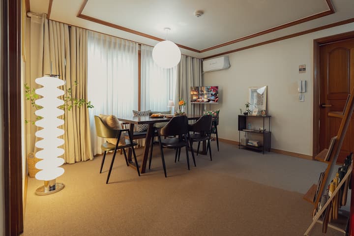 [신규숙소할인] 한복체험#서울대입구역 2호선#3r4bed#가족여행#7인숙소#공항버스6017 - Seoul