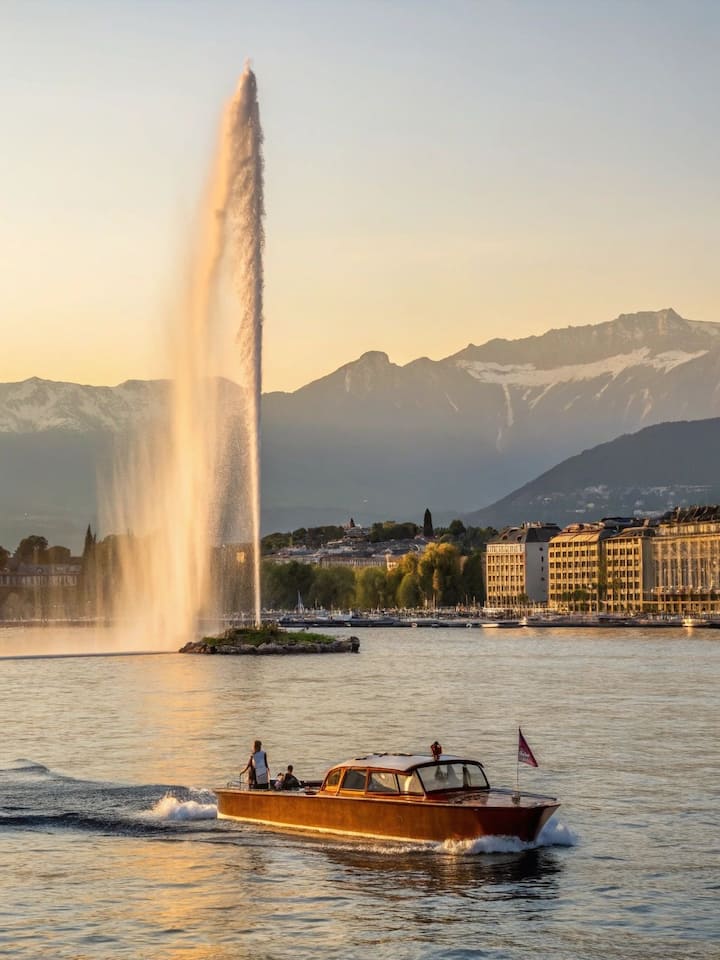 Cozy Apartment Next To Geneva Lake And Restaurants - Genf