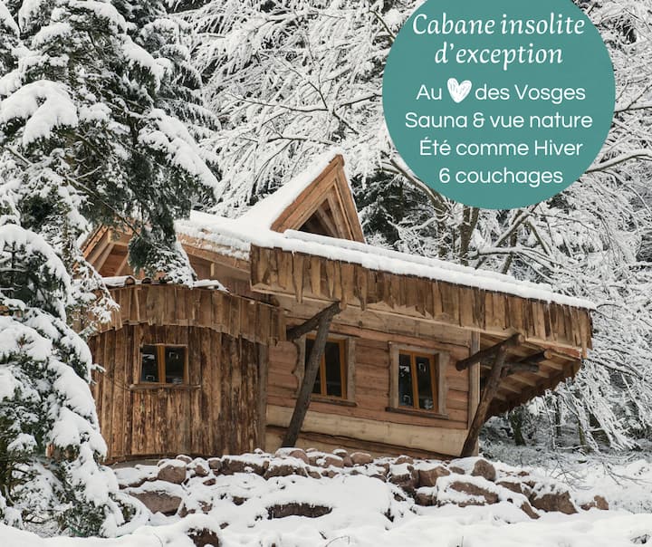 Cabane Insolite D'exception - Le Refuge Improbable - Gérardmer