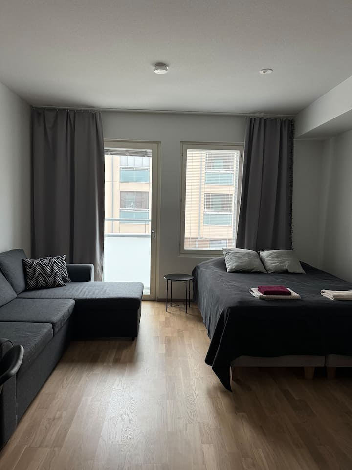 New Modern Studio In The City Center - Lappeenranta