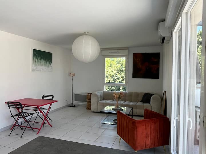 Bel Appartement à Proximité De Montpellier - Fabrègues