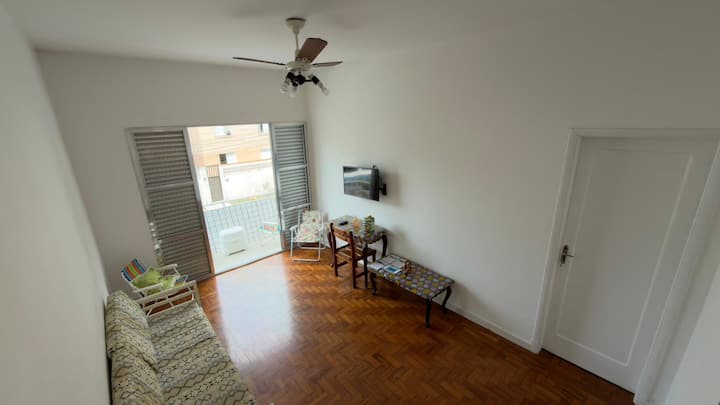 Apartamento Confortável Em Santos Para 6 Hóspedes - Santos, Brasil