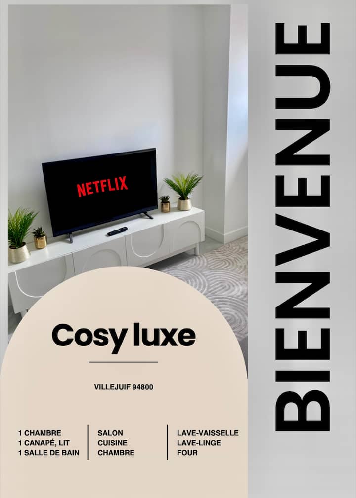 Appartement Cosy Luxe Proche De Paris - Villejuif