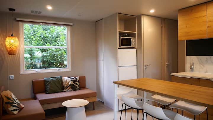 Mobil Home Chêne - 3 Ch, 6 Pers. - Saint-Amand-Montrond