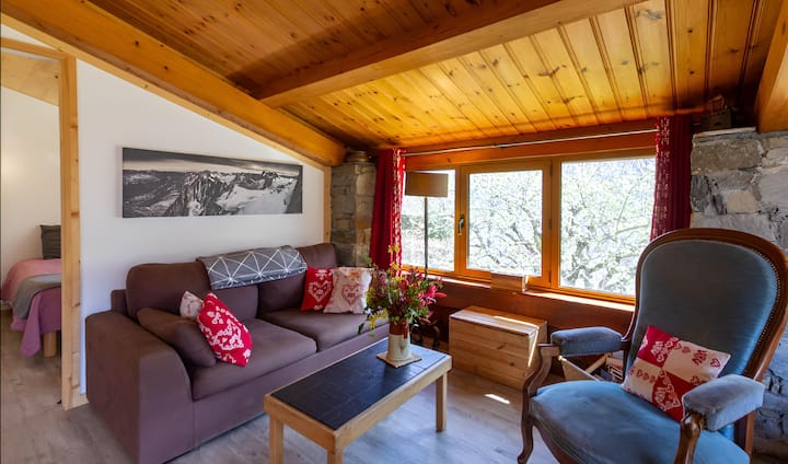 Chalet Cozy 8 Personnes, Face Aux Montagnes - Arc 1800