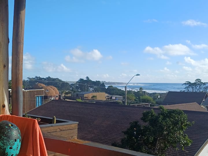 Preciosa Cabaña Con Vista Al Mar En Playa Hermosa - Pichilemu