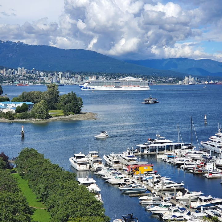 Stunning Views L 2 Bedroom Coal Harbour Condo - Vancouver