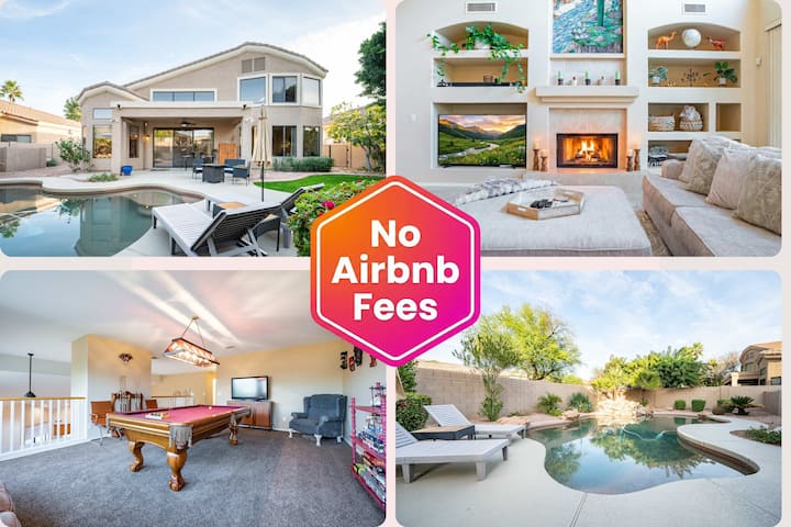 ‼️Relaxing 4br House W/ Pool Near Golf Club & Lake - Chandler, AZ