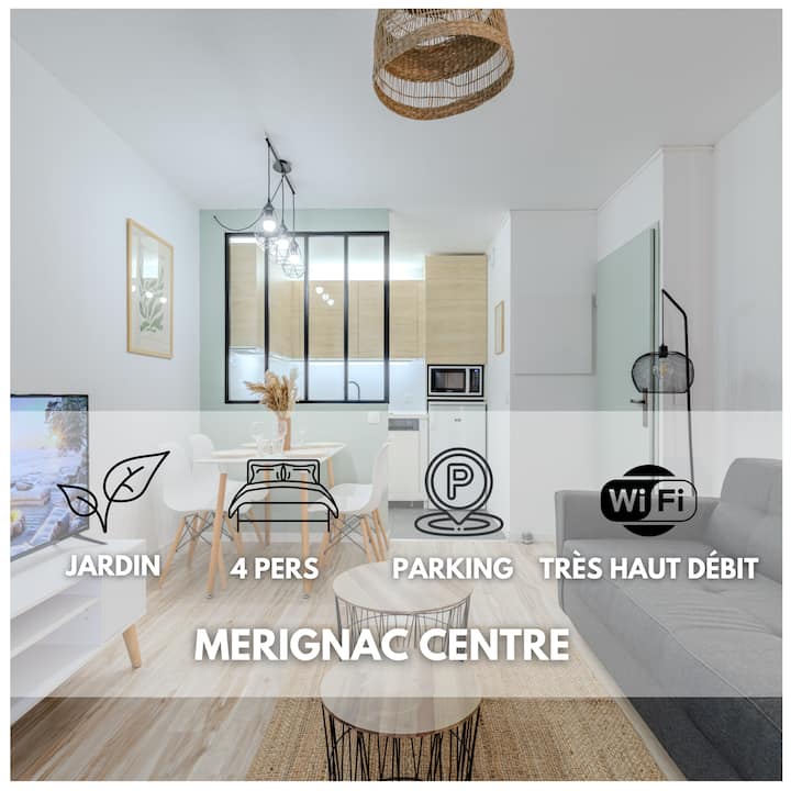 L'atelier Botanique - Parking - Airport 15min - Eysines