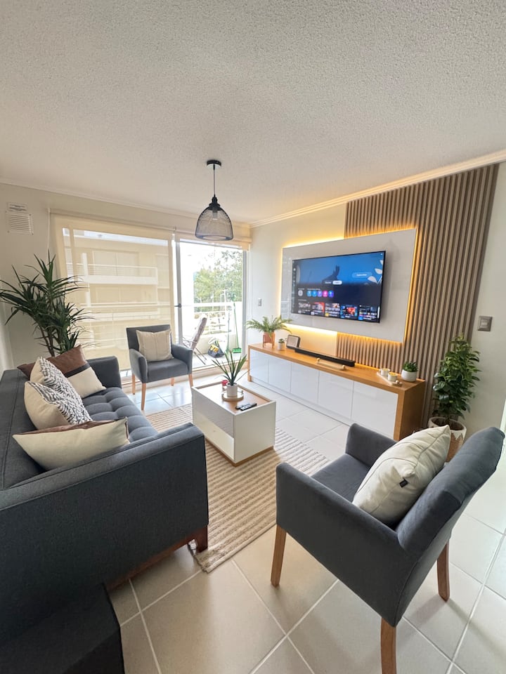 Hermoso Departamento En La Playa - El Tabo